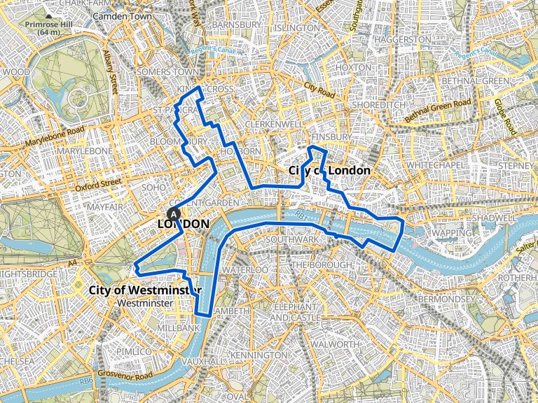 Jubilee Walkway - Londen | wandeling | Komoot